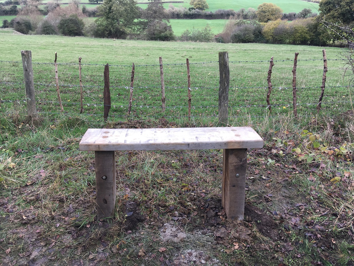 New Benches for the Cycle Track – Sustainable Calne